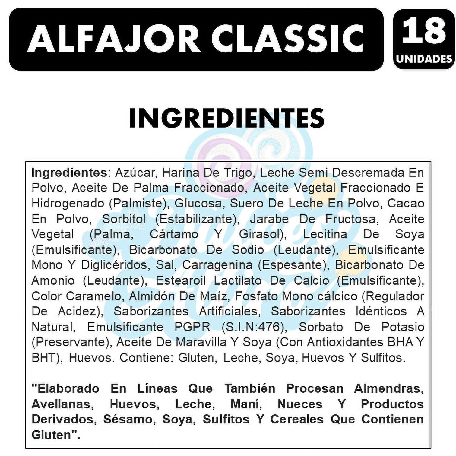 Alfajor Clasico De Calaf - Classic (Caja Con 18 Unidades) | Lider