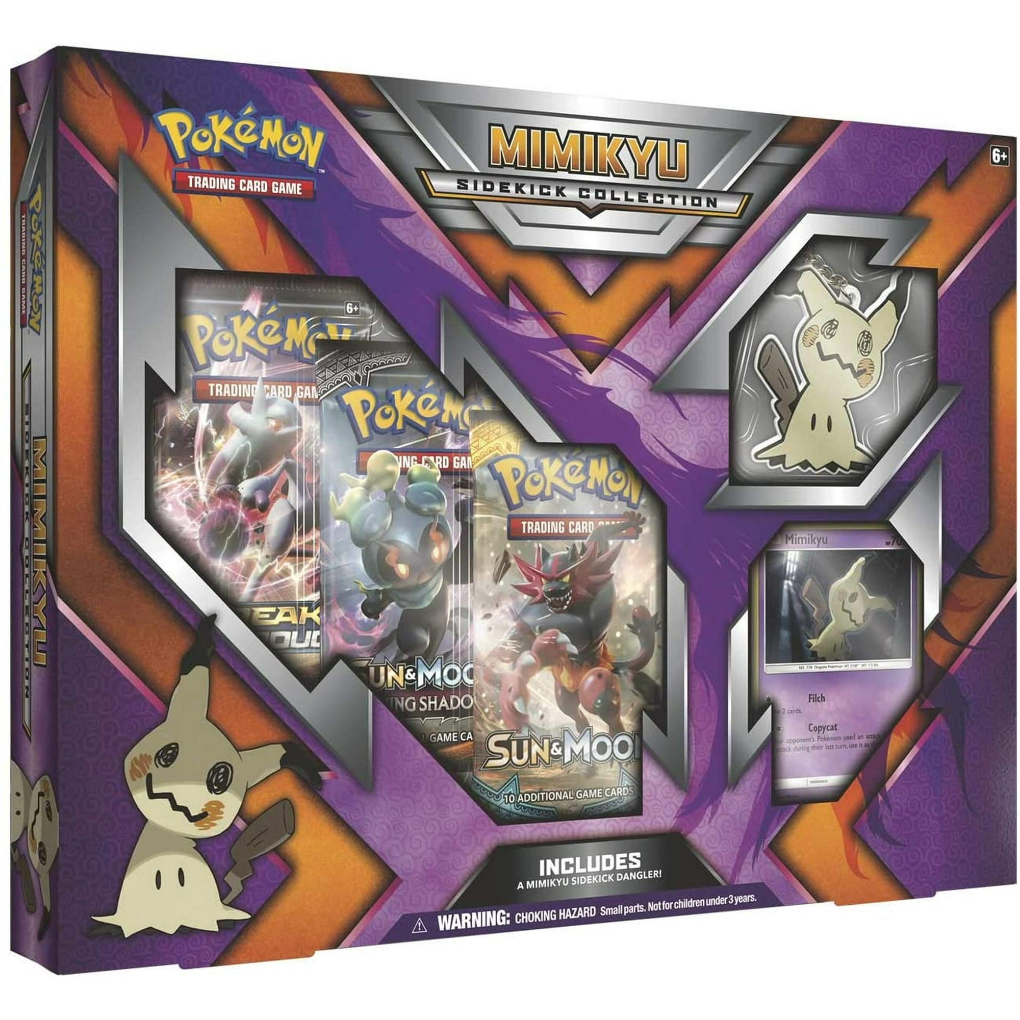 Pokemon TCG: Mimikyu Sidekick Collection Box, 728192497759 Pokémon ...