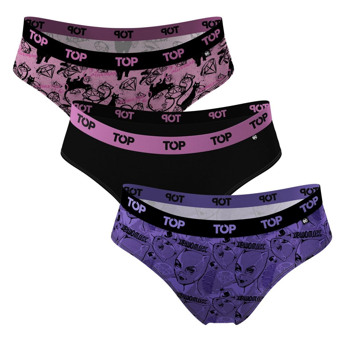 Calzón Bikini Algodón Dc Pack 3 C6 Talla L | Lider