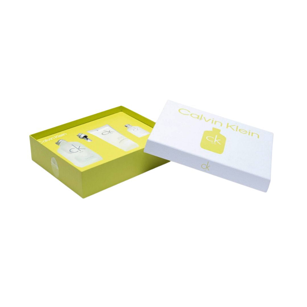 Perfume Unisex Ck One Estuche Edt 200 Ml+locion 200 Ml+gel 100 Ml+edt ...