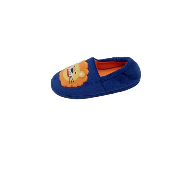 Pantufla Niño Leon Azul L (33-34), 1 Un | Lider