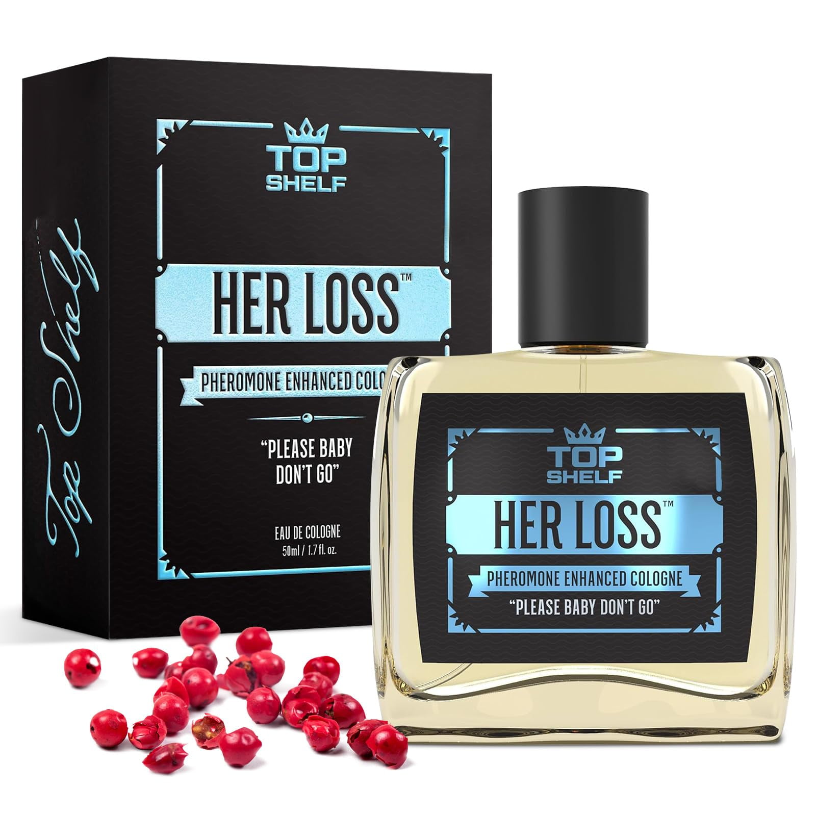 Cologne Acuever Top Shelf Her Loss Feromone para hombre, 50 ml | Lider