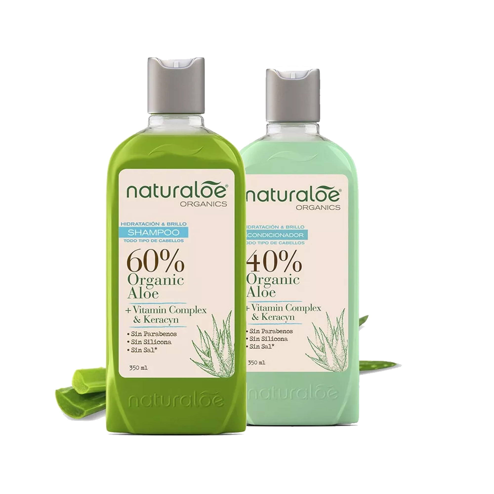 Shampoo + Acondicionador Hidratación y Brillo 350ml | Lider