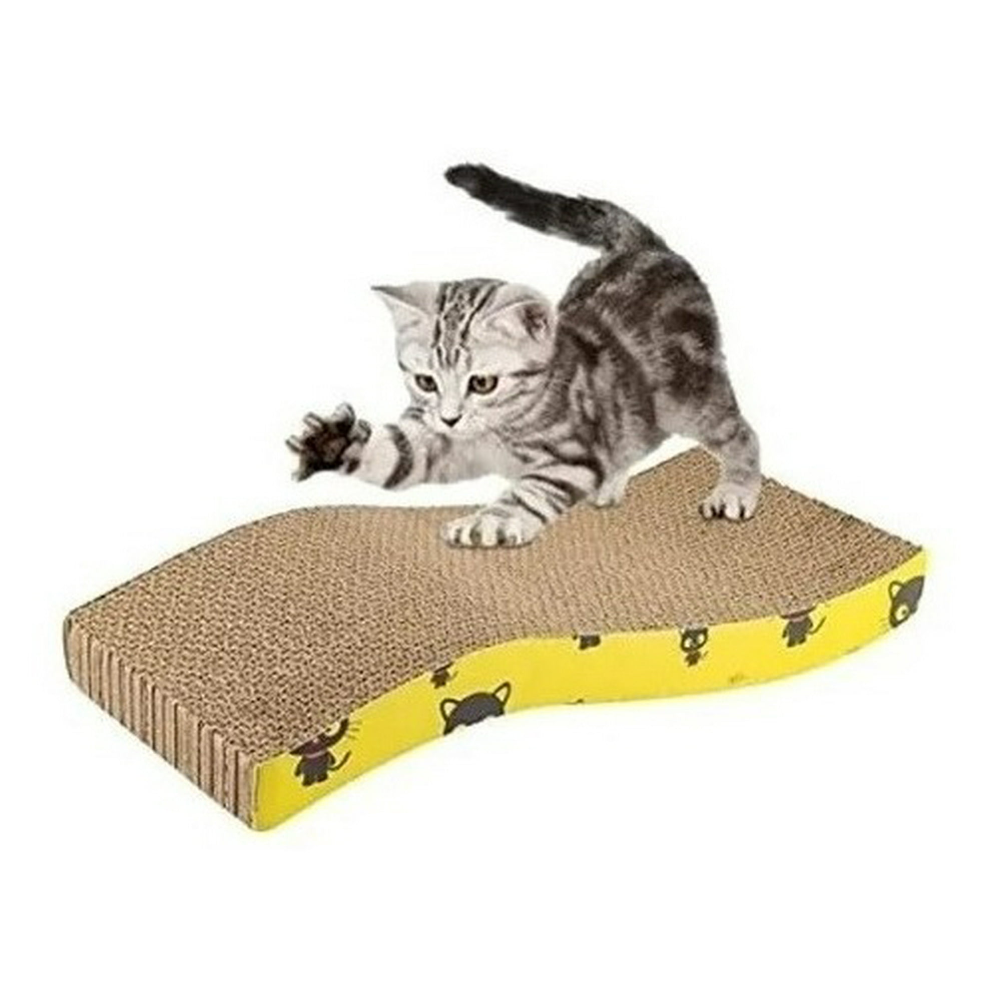 Rascador Para Gatos Gato De Cartón Corrugado Uñas Xl Pro | Lider
