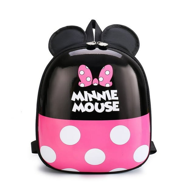 Disney Mickey Minnie Mouse School Bag Boys Girls Kindergarten Backpack ...