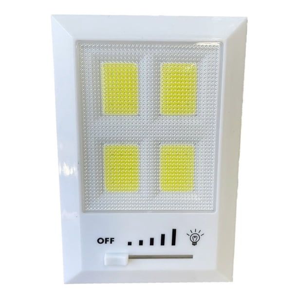 Luz Led Emergencia Estilo Interruptor 400 Lumenes Dimeable | Lider