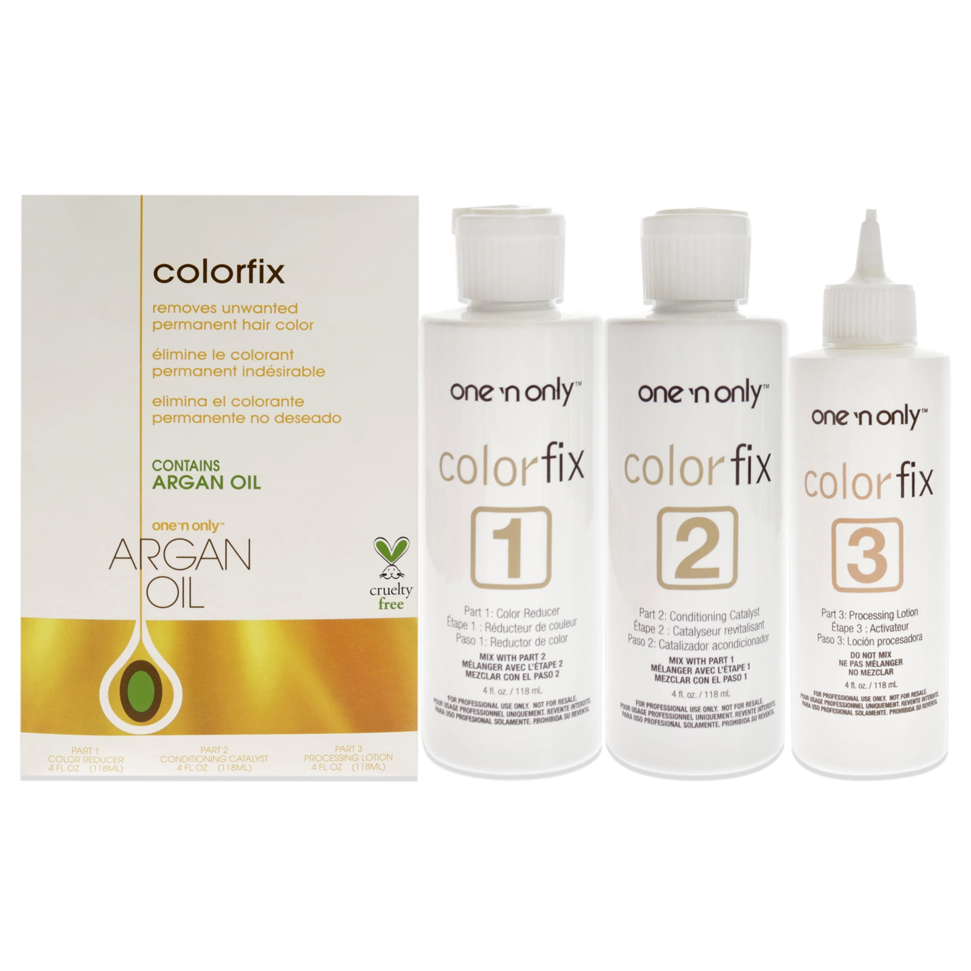Removedor de Color One N Only Colorfix Set 3 Piezas 120ml Unisex | Lider