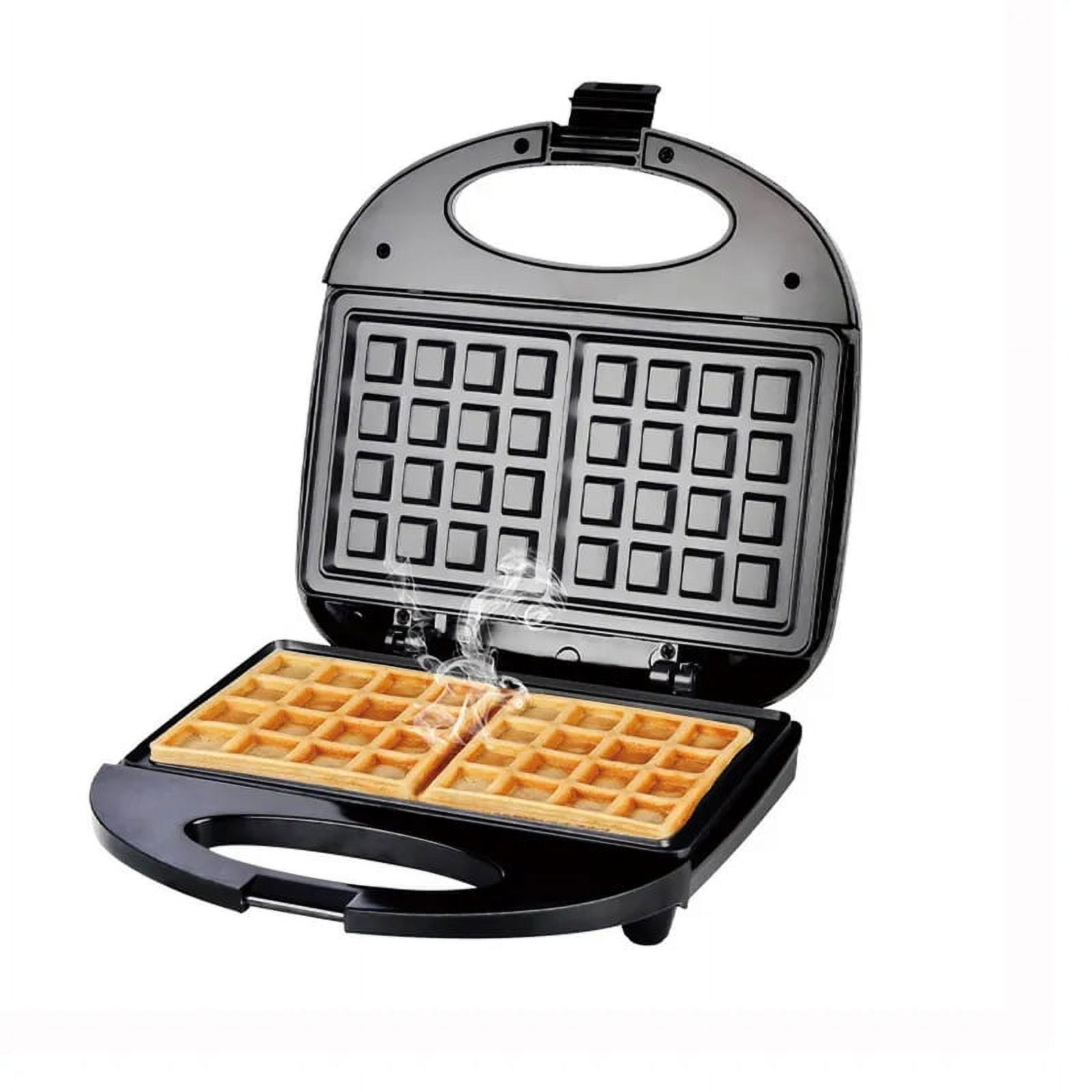 Waflera Eléctrica Doble Máquina Para Hacer Wafles Sandwicher 850W | Lider