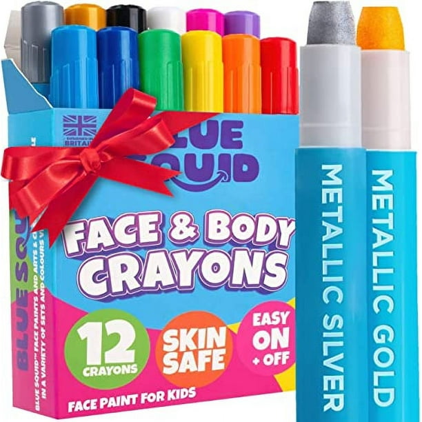 Kit de Pintura Facial Blue Squid Twistables 12 Colores | Lider