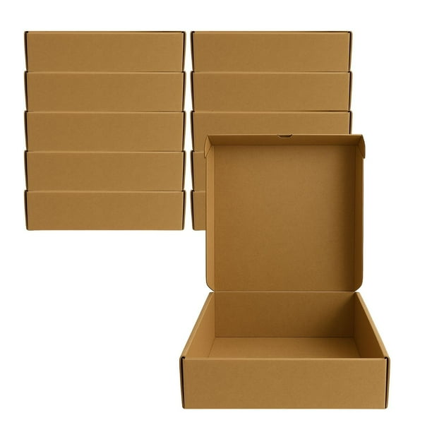 Set 50 Cajas Delivery Food 30x25x10cm Rectangular Carton | Lider