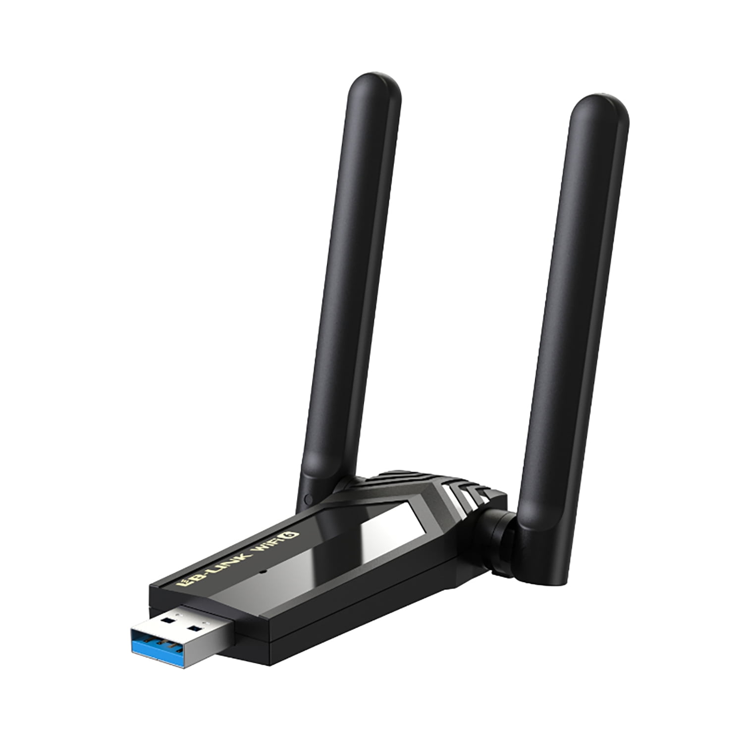 LB-LINK ADAPTADOR USB 3.0 WIFI6 AX1800 MU-MIMO DUAL BAND 1800MB HIGHGANG 2 ANTENA 5dBi /BL ...