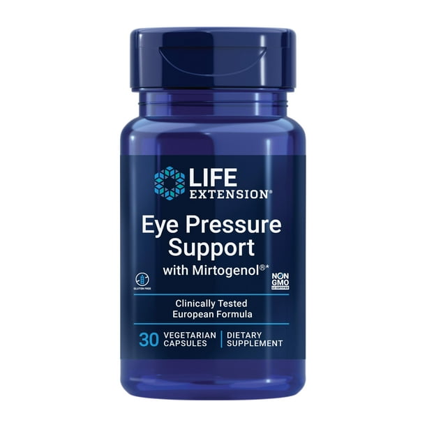 Suplemento Life Extension para aumentar la presión ocular con Mirtogen ...