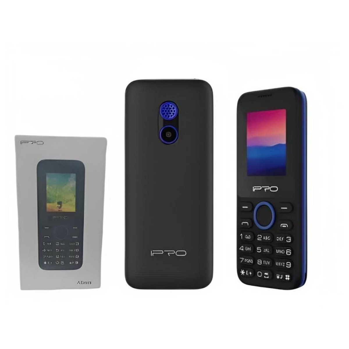 Celular IPRO A6 Mini Negro Teclas Grandes Dual Sim | Lider