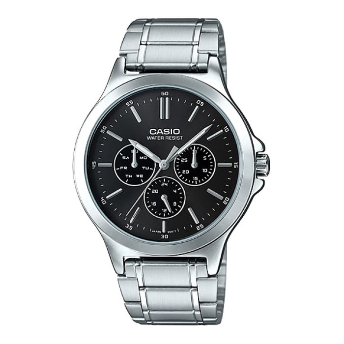 Reloj Analogo Plateado Casio MTP-V300D-1A | Lider