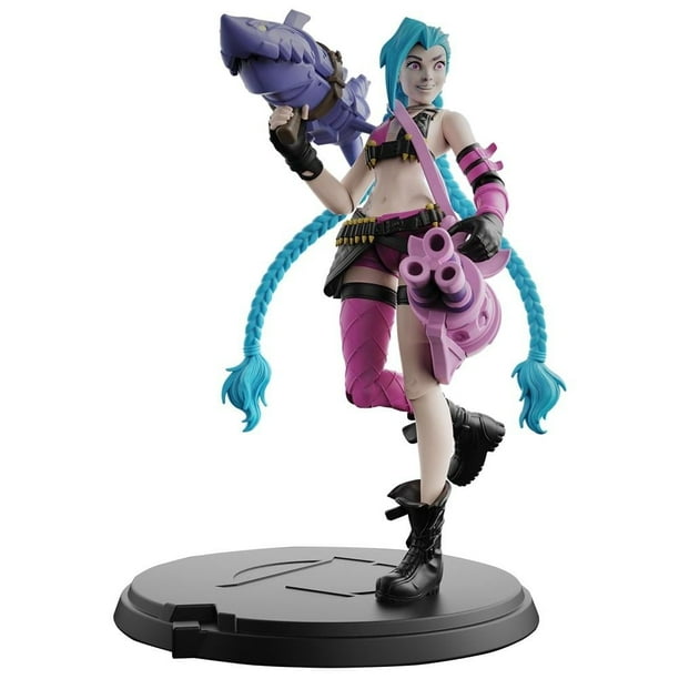 Figura Spin Master League of Legends Jinx 4 Pulgadas | Lider