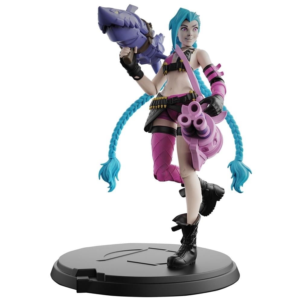 Figura Spin Master League of Legends Jinx 4 Pulgadas | Lider