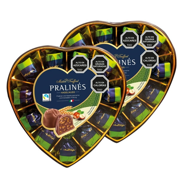 Pack 2 Bombones Pralinés Hazelnut 165 g | Lider