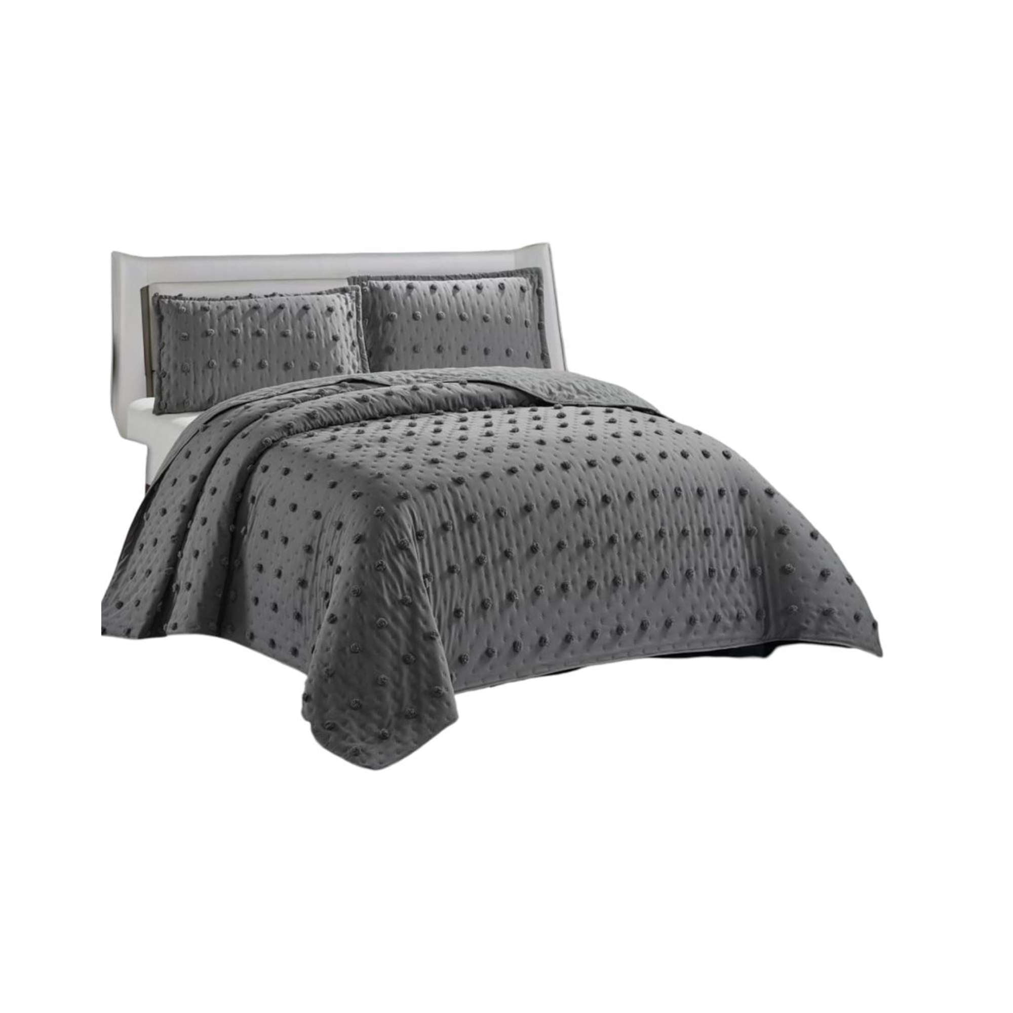 CUBRECAMA QUILT TUFTING DE LUJO SUAVE KING | Lider
