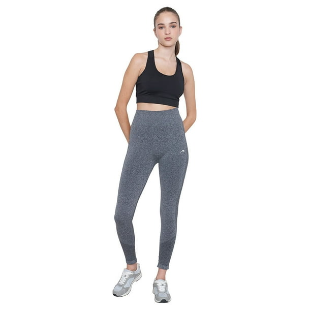 Calza Mujer Deportiva Seamless Charcoal Corona | Lider