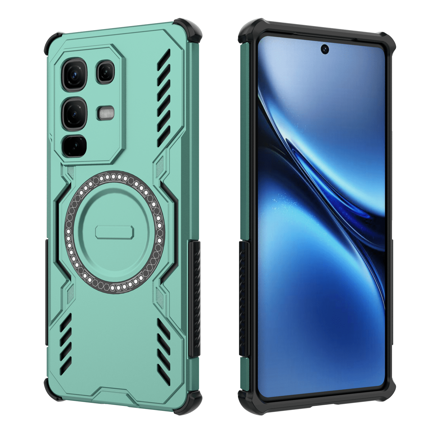 Funda FOXDOCK para Infinix Note 50s 5G , magnética, resistente a golpes ...
