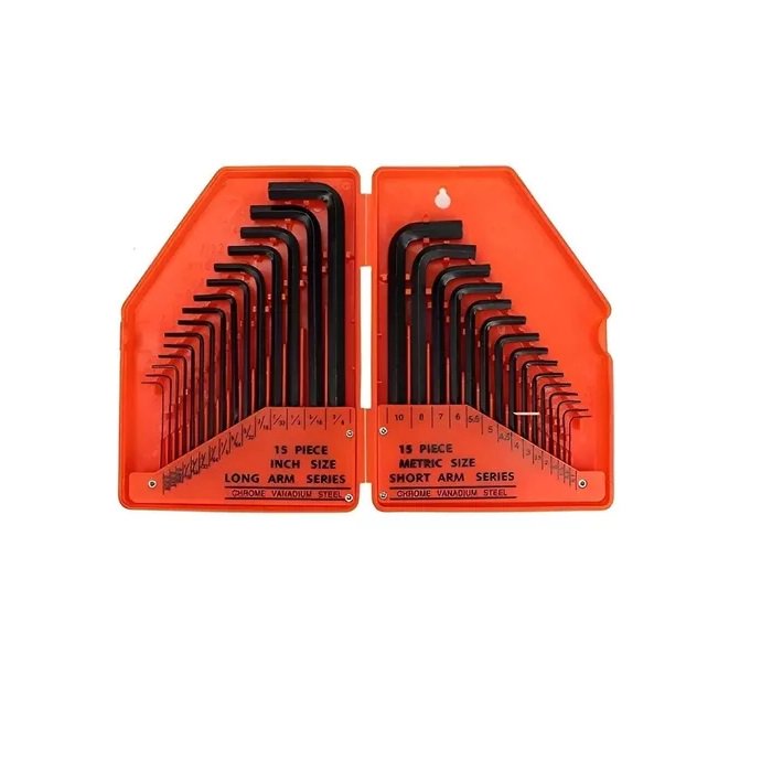 Juego De Llaves Allen Set Llave Allen 30 Pcs Set Herramienta | Lider