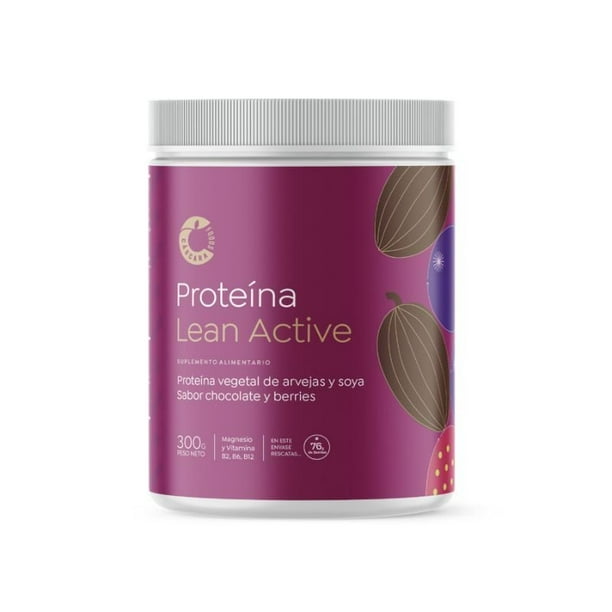 Proteína Lean Active Cacao Berries Cáscara Foods 300gr | Lider