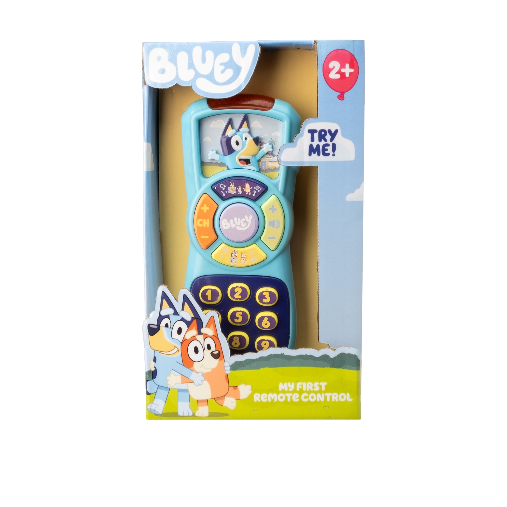 Control Remoto Electrónico Con Luces Y Sonido Bluey | Lider