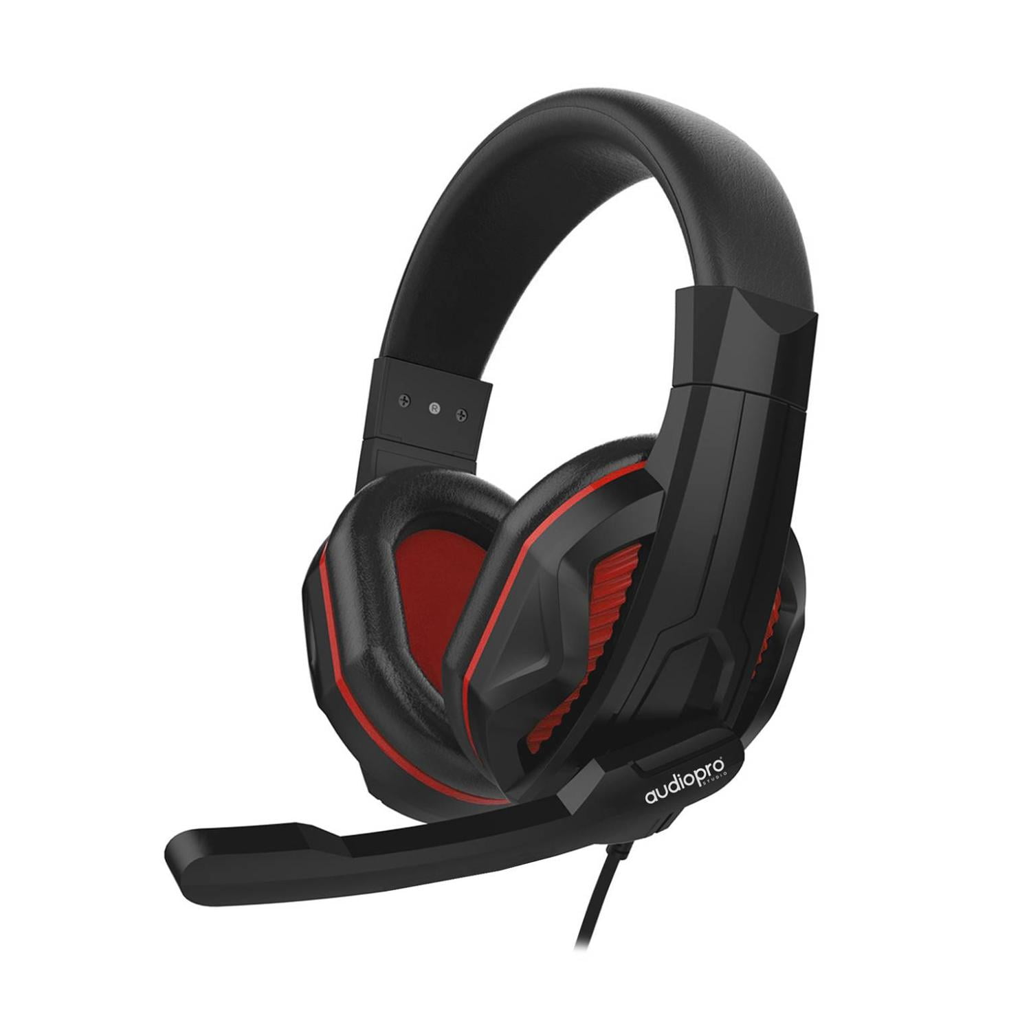 Audifonos Gamer Jack 3.5 Ps5 Xbox Ps4 Negro Rojo Audio Pro | Lider