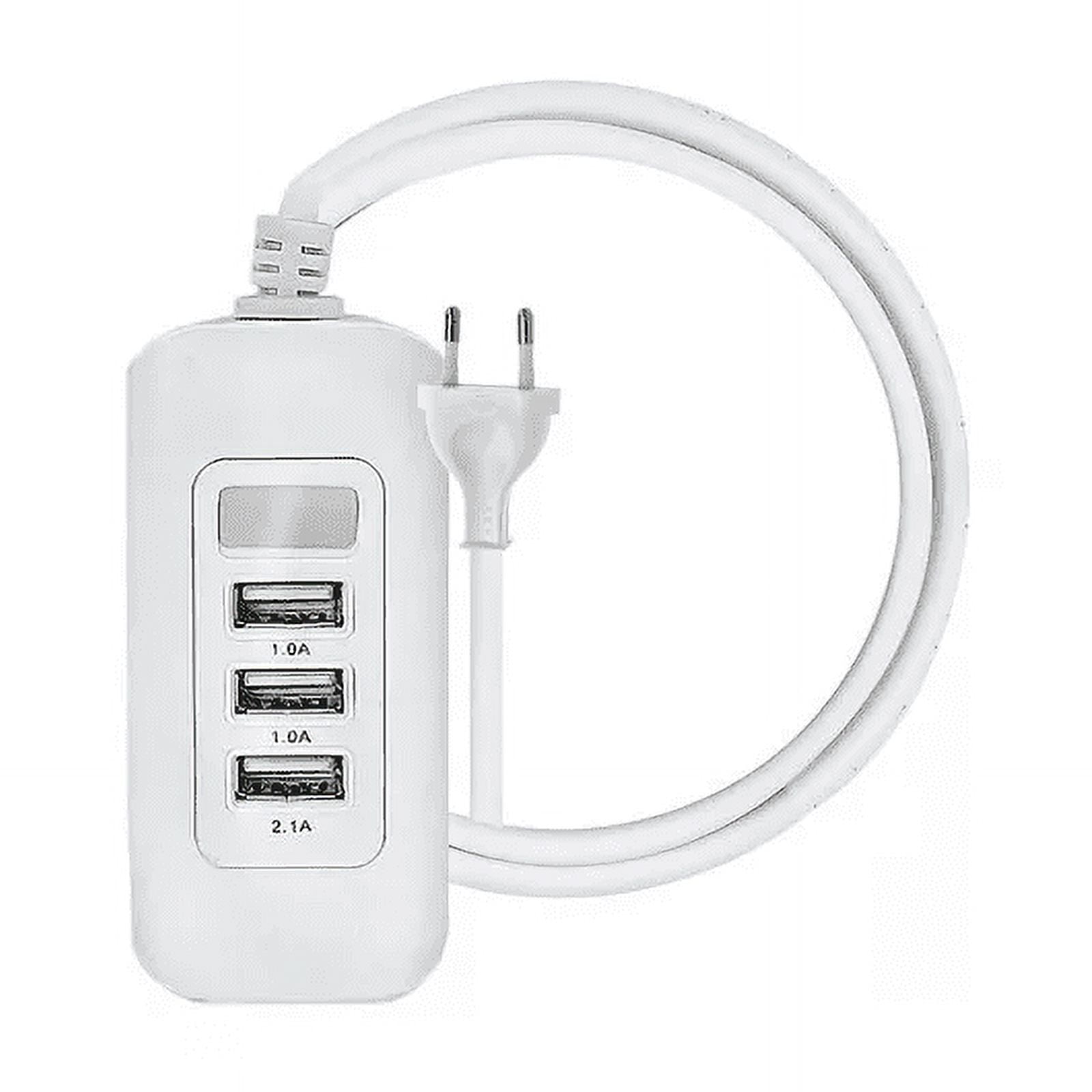 Cargador Usb Múltiple 3 En 1 Carga Normal Y Rápida 1 Mt 220v. | Lider