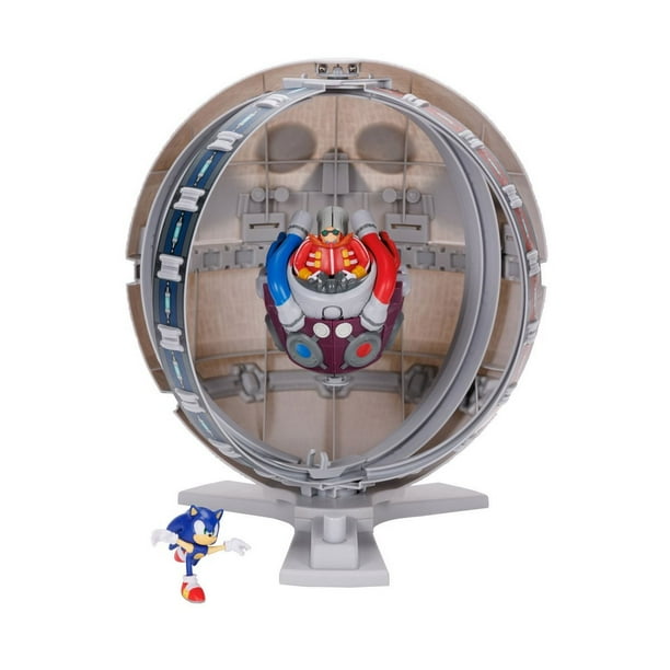 Playset Sonic Death Egg con figura Running Sonic 5 cm | Lider