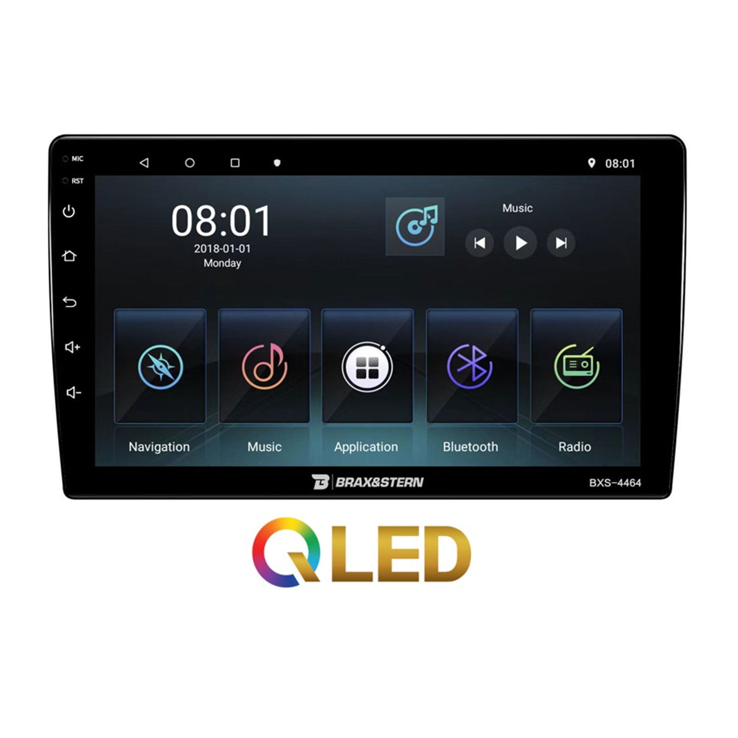 Radio Auto Android 2 Din Hd 9 2gb Ram Wifi Gps Bxs-4464 | Lider