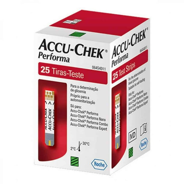 Tiras Reactivas Accu-chek® Performa 25 Unidades | Lider
