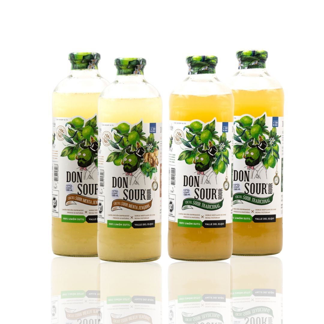 Pack 2 Sour Tradicional más 2 Sour Menta Jengibre | Lider