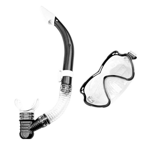 Snorkel Mask Set Máscara De Buceo De Fácil Respiración Para Nadar ...