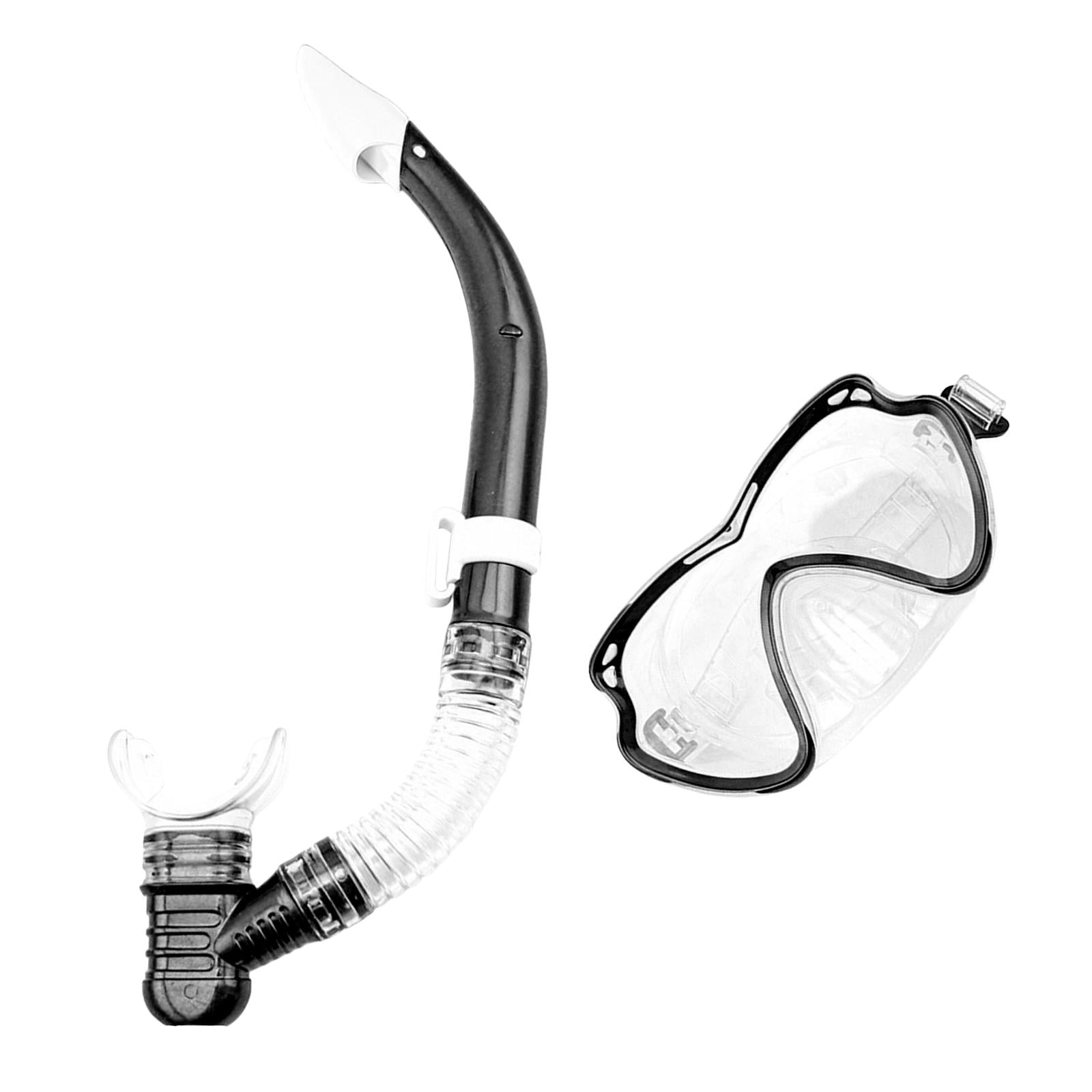 Snorkel Mask Set Máscara De Buceo De Fácil Respiración Para Nadar ...