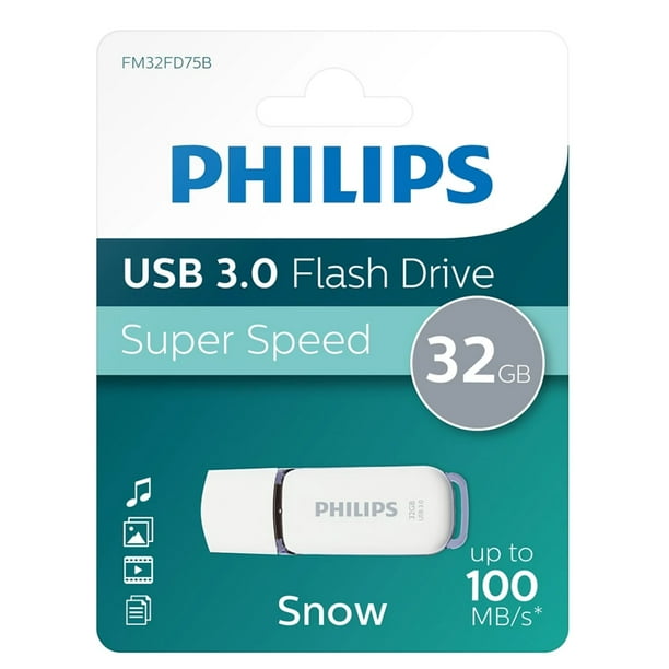 Pendrive 32gb Philips Snow Usb 3.0 FM32FD75B - PS | Lider