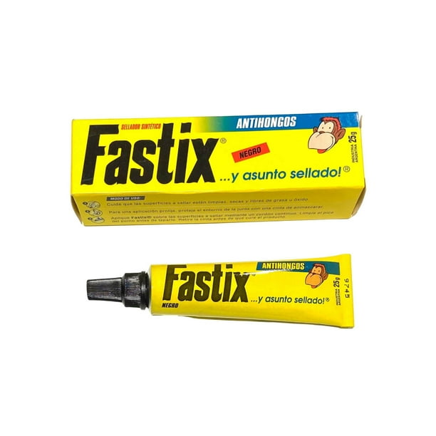 Silicona Negra 25grs - Fastix | Lider