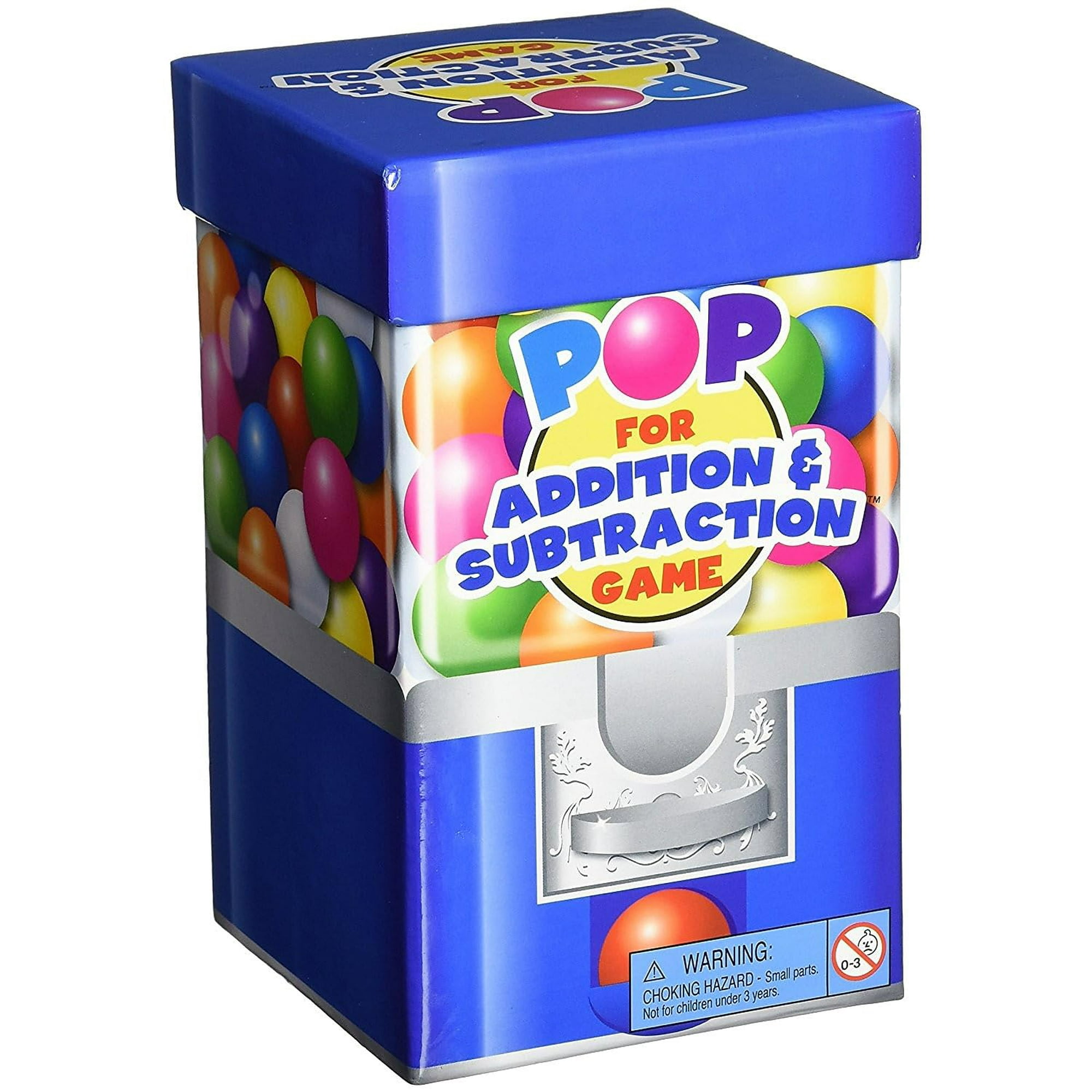 Juego de matemáticas Learning Resources Pop para suma y resta 100 ...