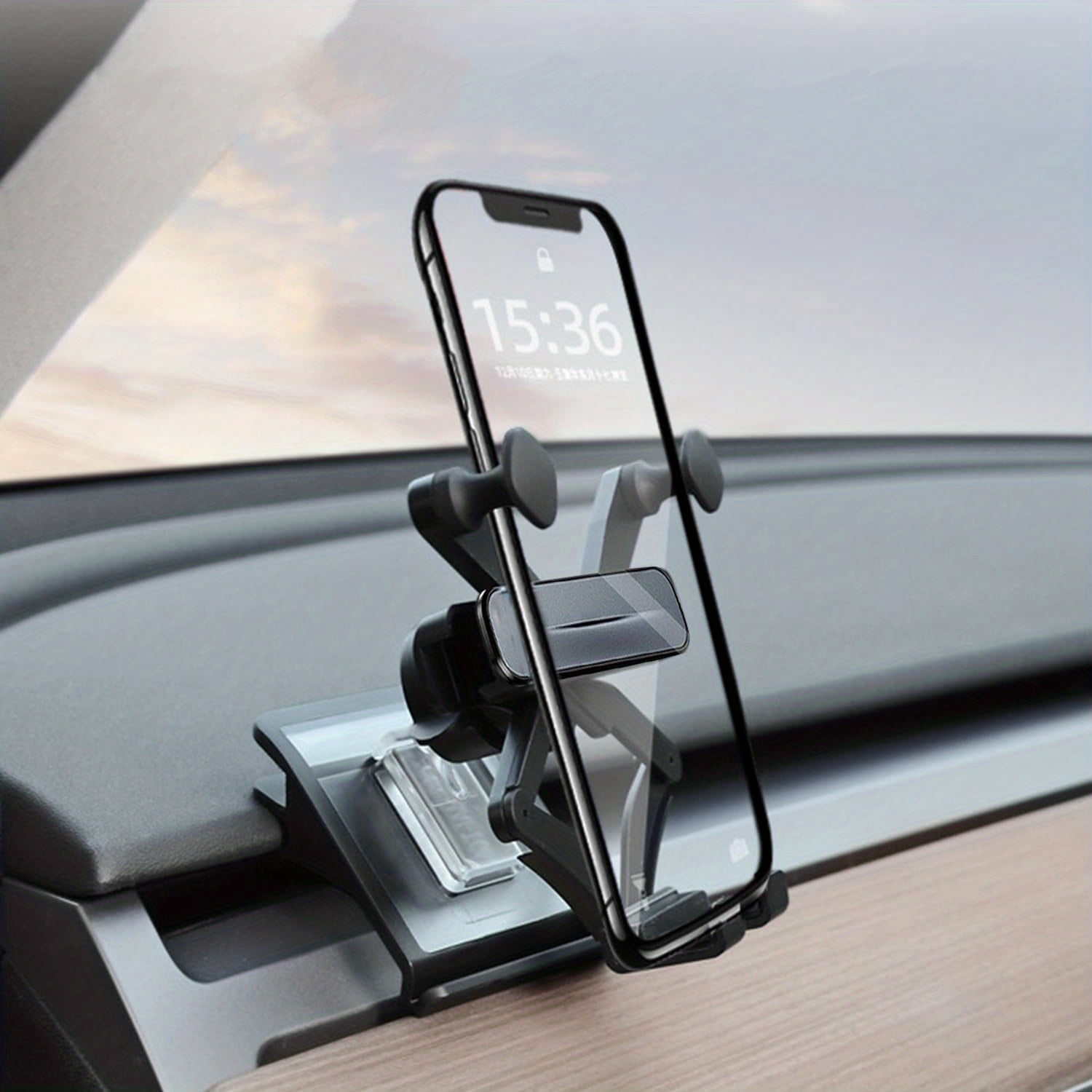 360° Rotating Phone Mount Holder for Tesla Model 3/Y - Securely Mount ...