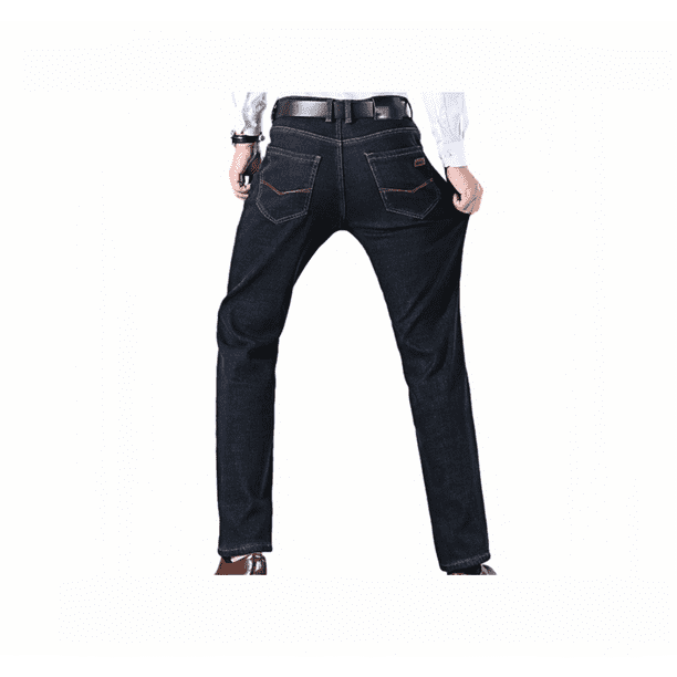 Vaqueros de invierno para hombre, pantalones de invierno, vaqueros ...
