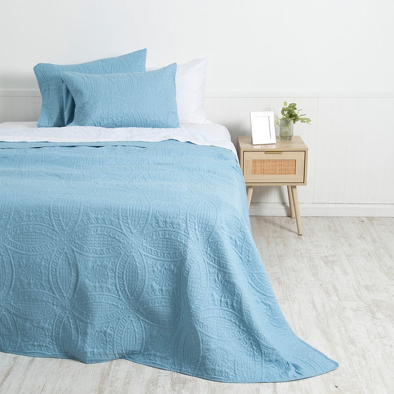 Quilt MF King Portugal Azul | Lider