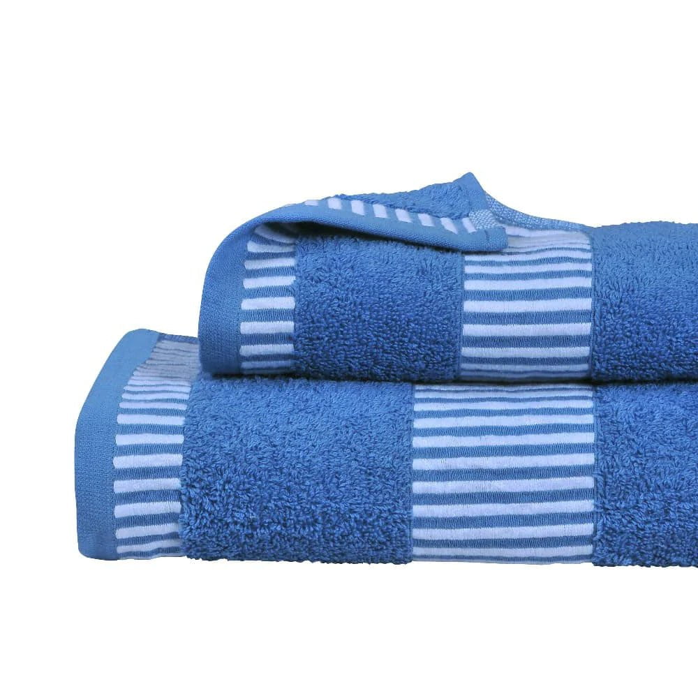MASHINI SET 2 TOALLAS 460 EGYPTIA AZUL | Lider