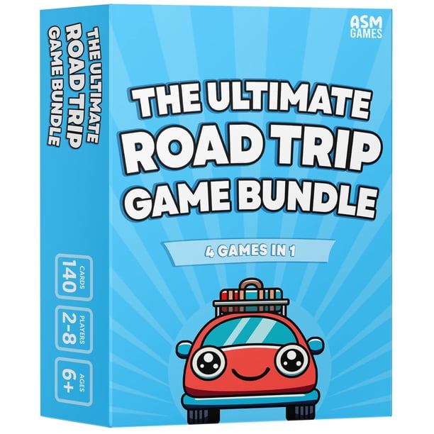 Paquete de juegos Road Trip ASM GAMES The Ultimate 4 en 1 | Lider