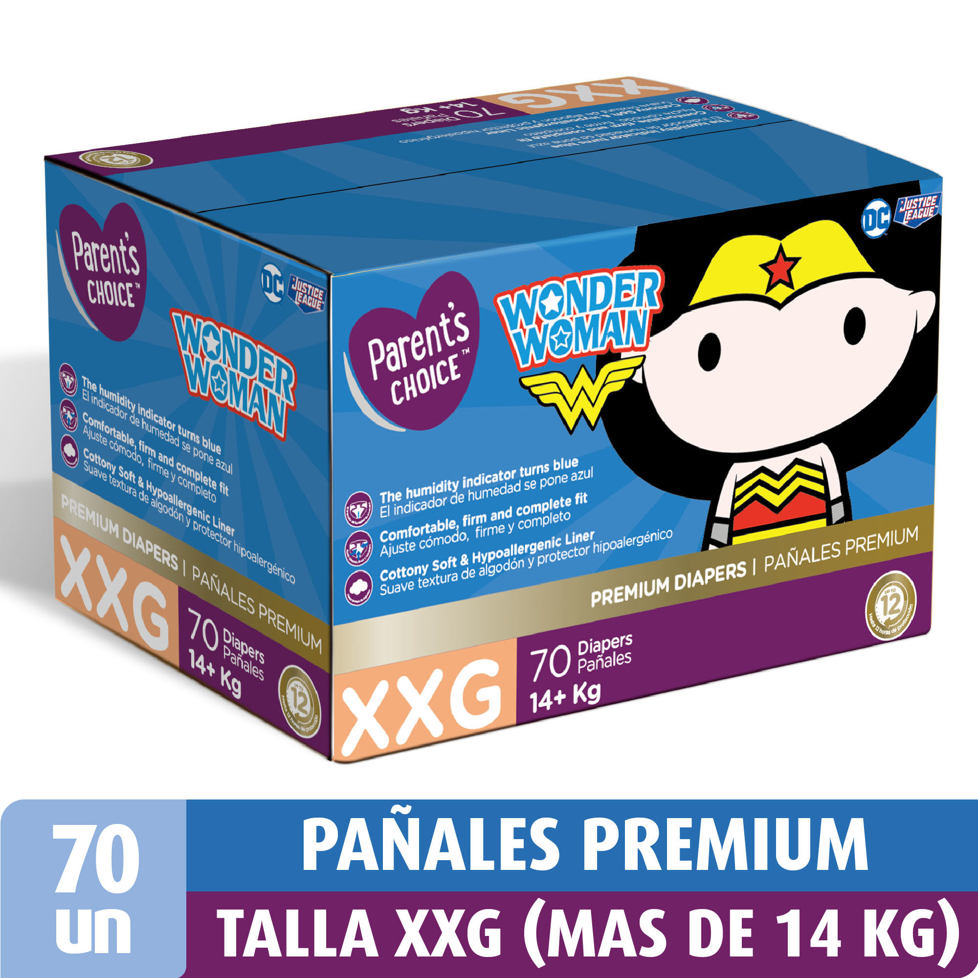 Pañales Premium XXG, 70 un | Lider