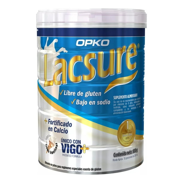 Lacsure Alimenticio En Polvo Sabor Vainilla 800 Grs | Lider