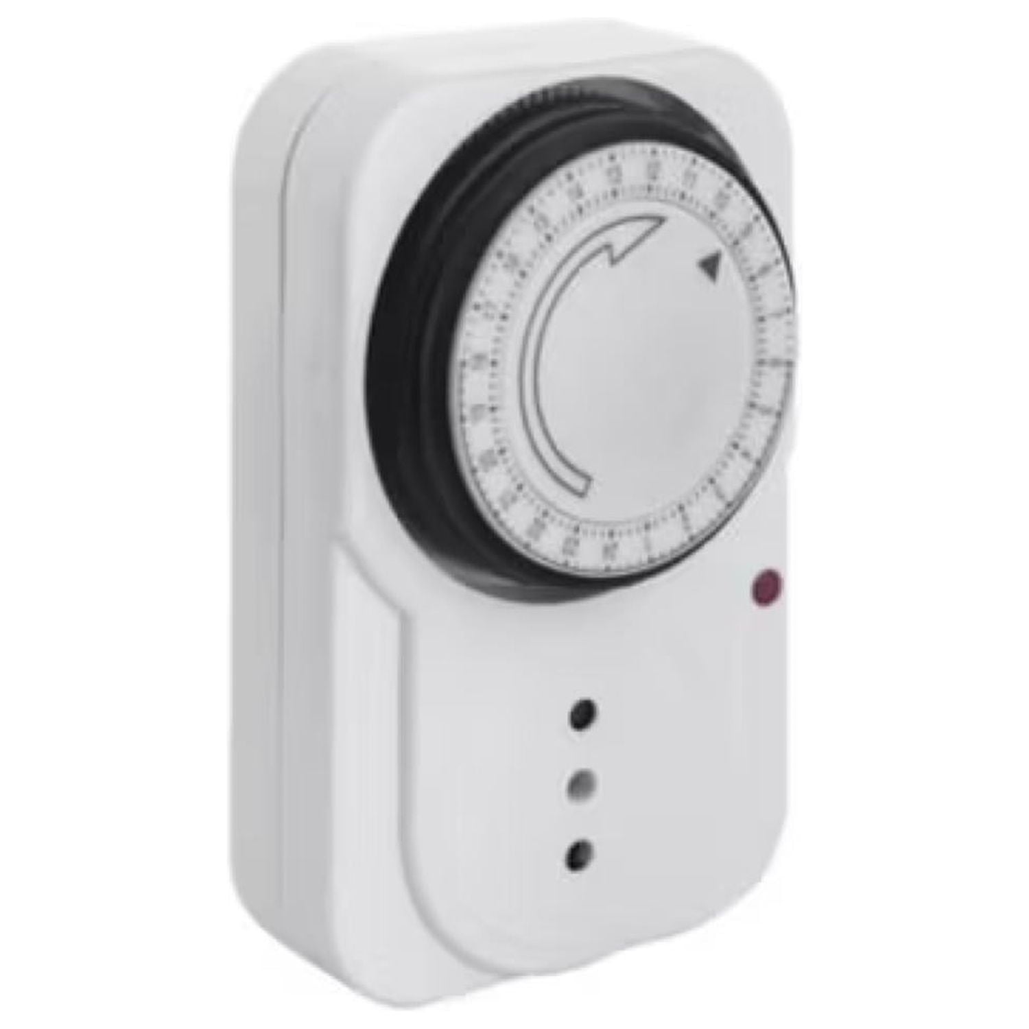 Pack 2 Timer Analogo 2300w Temporizador 24 Horas Blanco | Lider