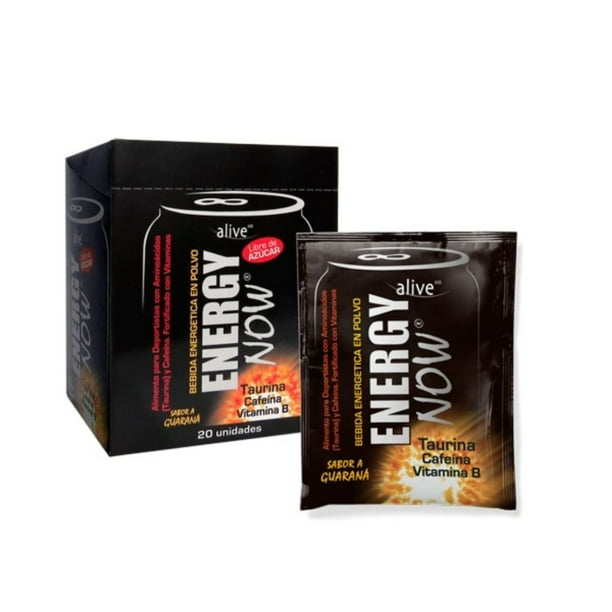Energy Now – Bebida Energética en Polvo con Taurina y Vitaminas | Lider