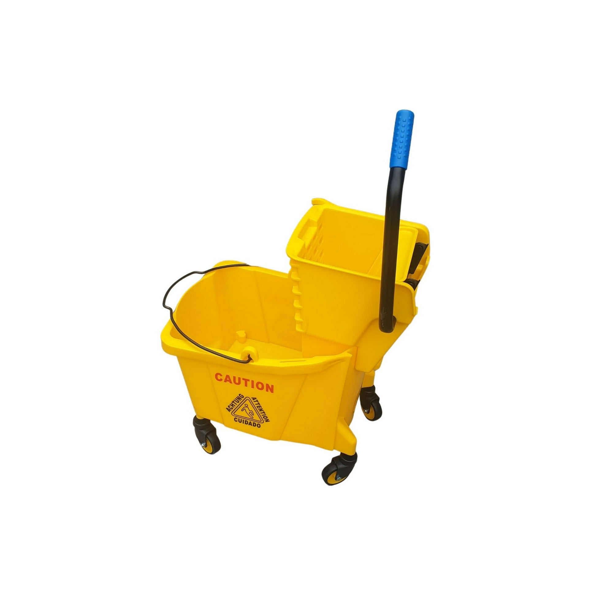 Carro Estrujador De Aseo 32 Litros Amarillo | Lider