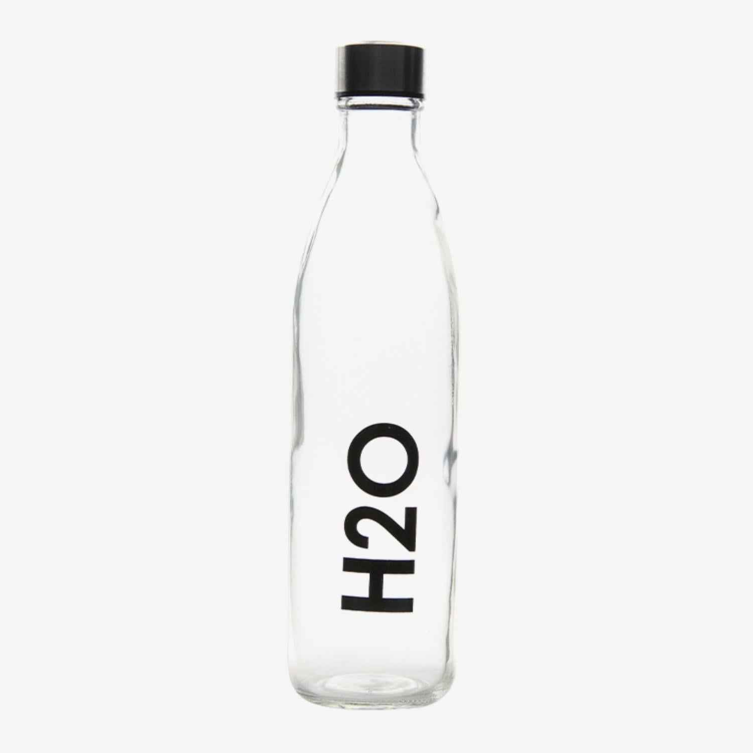 Botella Vidrio 1 Litro - Agua blanco | Lider