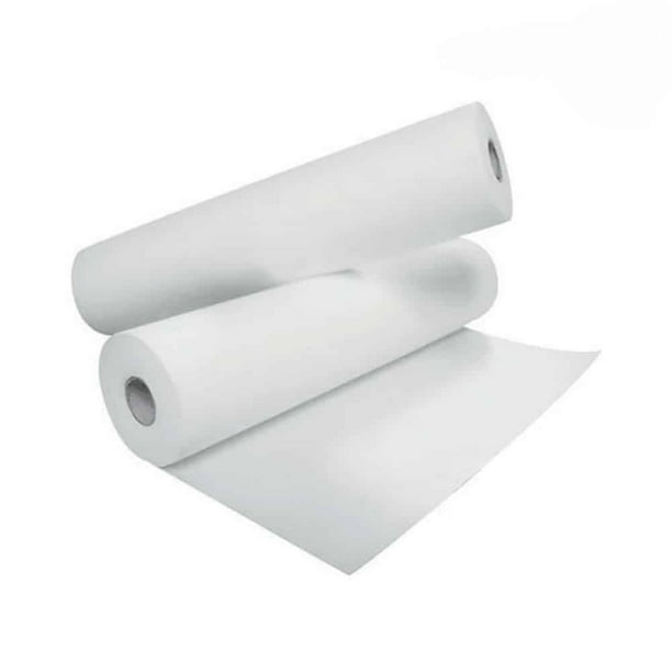 Sabanilla medica para camilla - 2 rollos x 50 m blanco | Lider